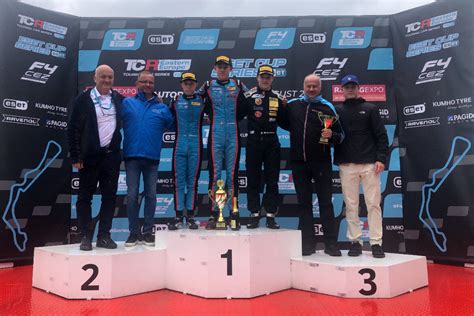 Ischer Holds Off Francot To Win Wet F4 Cez Race Two At Autodrom Most