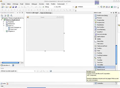 Créer un exécutable avec actions Windows