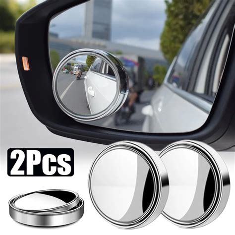 Suction Cup Car Convex Blind Spot Mirror 1 Set2 Pcs