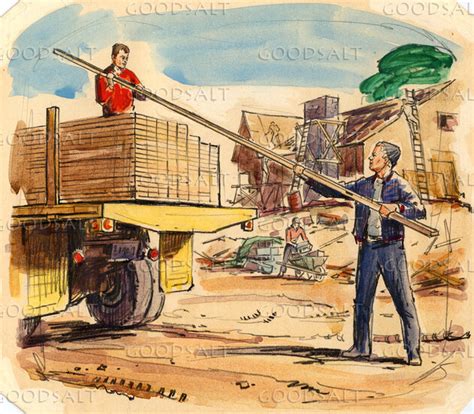 Logging Sequence Finished Wood Product Goodsalt