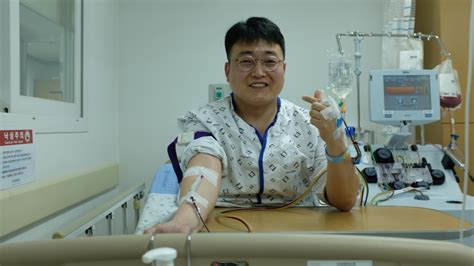 군복 입은 천사 혈액암 환자에 조혈모세포 기증한 육군 부사관 나무뉴스