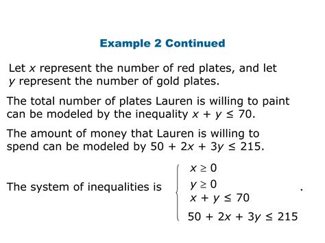 System Of Linear Inequalities Pptx