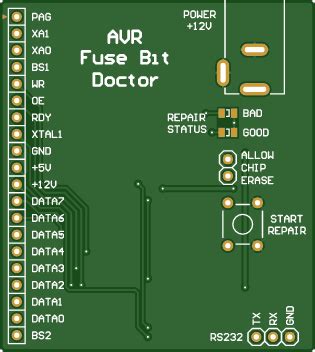 AVR Fuse Bit Doctor Share Project PCBWay