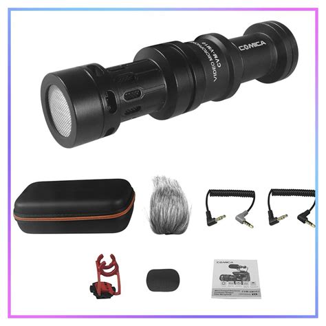 Dronecomica CVM VM10II Full Metal MINI Compact ON Camera Cardioid Directional Video M G1SK