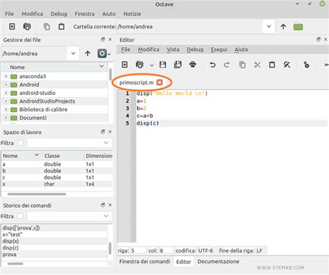 C Mo Escribir Un Script En Octave Es Stemkb