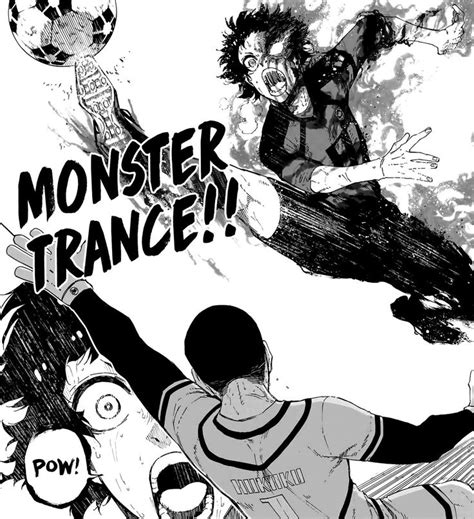 An Image Of Two People Playing Soccer In The Air With Words Monster