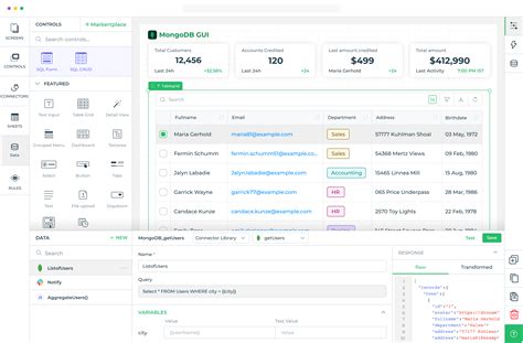 Mongodb Gui Build Mongodb Gui In Minutes Using Dronahq