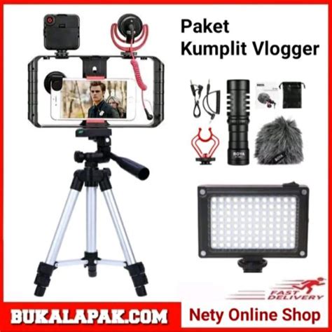 Jual New Paket Youtube Youtuber Vlog Vlogger Smule Alat Rekaman Indonesia Shopee Indonesia
