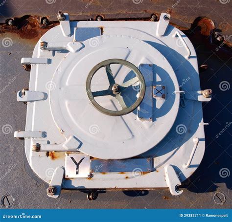 Hatch Of A Ship Stock Image Image Of Close Durable 29382711
