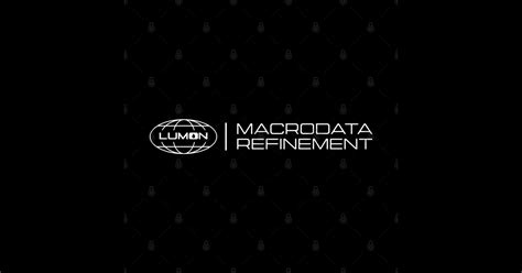 Lumon Macrodata Refinement Severance Inspired Lumon Sticker TeePublic