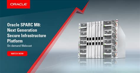 Oracle On Linkedin Oracle Sparc M8 Webcast Next Generation Secure Infrastructure Platform