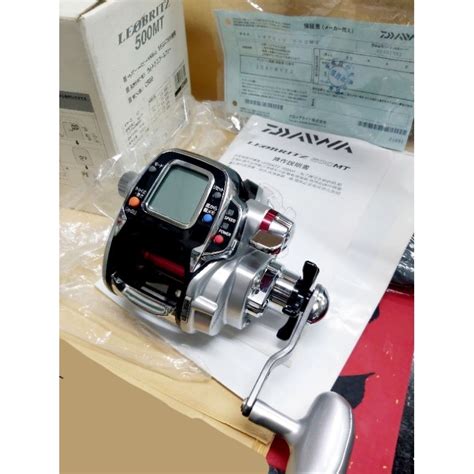大和公司 船釣 電動捲線器 小銀怪 Daiwa Leobritz 500mt 白帶 小捲透抽 網路特價 蝦皮購物