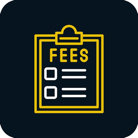 Fees Vector Icon Design 25610899 Vector Art At Vecteezy