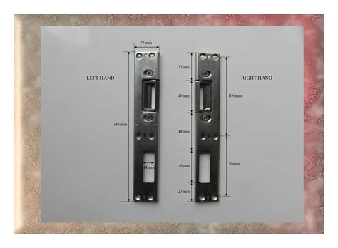 Era Upvc Door Keep Latch And Deadbolt Keepstriker Plate For Upvc Door