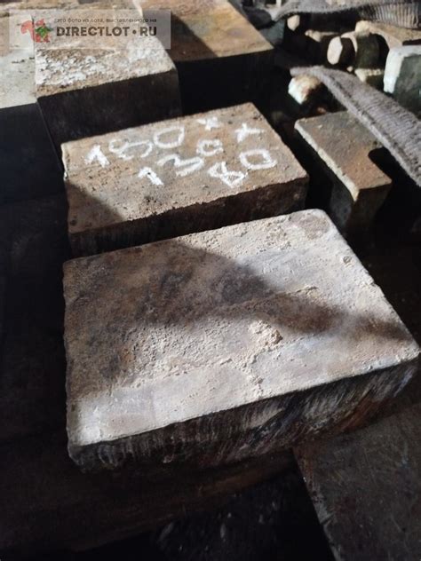 Полоса металлическая прямоугольная заготовка сталь,180х130х80 купить в ...