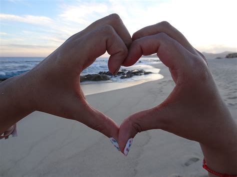 Foto gratis Coração Praia Amor Mãos Imagem gratis no Pixabay