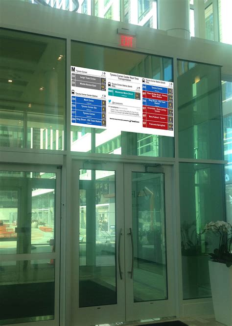 Transit Screen Is Almost Ready To Launch At Tysons Corner Center