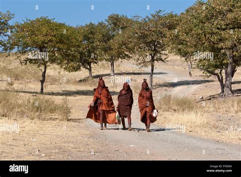 The Himba Are A Nomadic People Of Namibia They Adorn Themselves With