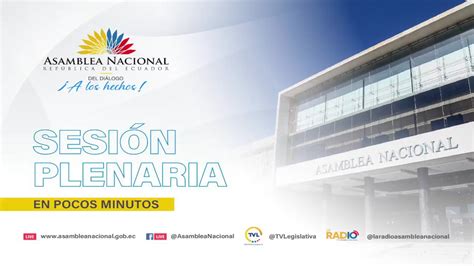 Sesión 863 Del Pleno De La Asamblea Nacional Siga En Vivo La Sesión