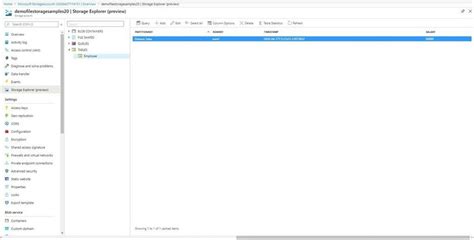 Insert Data Into Azure Table Storage Using Aspnet Core Application