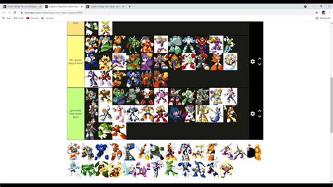 my mega man robot master tier list - YouTube