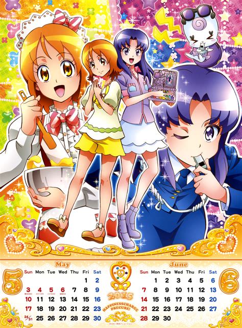 Oomori Yuuko Hikawa Iona And Gurasan Precure And 1 More Drawn By