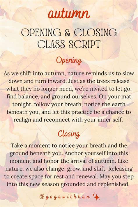21 Opening And Closing Class Scripts Ideas In 2025 Yoga Yoga Themes
