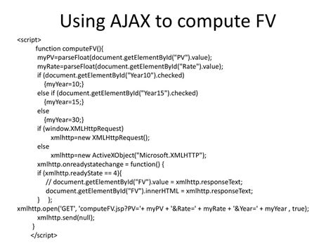 Ajax And Jsp Isys Ppt Download