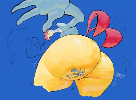 Rule 34 Adventures Of Sonic The Hedgehog Anthro Avian Bird Butt Crush Chicken Conadolpomp Duo