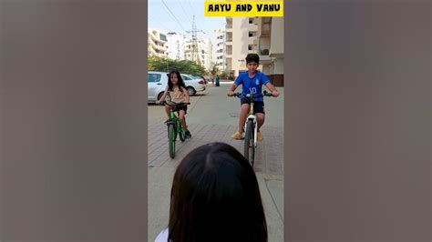 Mini Vlog 345 Aayu And Bhaiya Ki Cycle Race 🚴‍♀️🚴🤩 Aayuandvanu