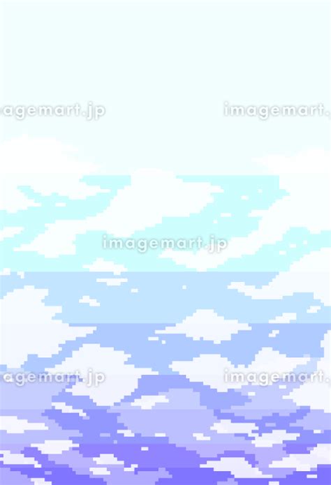 青空のピクセルアートのイラスト素材 211555169 イメージマート