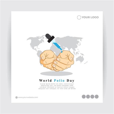 Premium Vector Vector Illustration For World Polio Day Banner