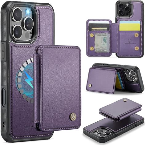 Amazon Com Hongxinyu Wallet Case For IPhone Pro Max Compatible With MagSafe For Men Women