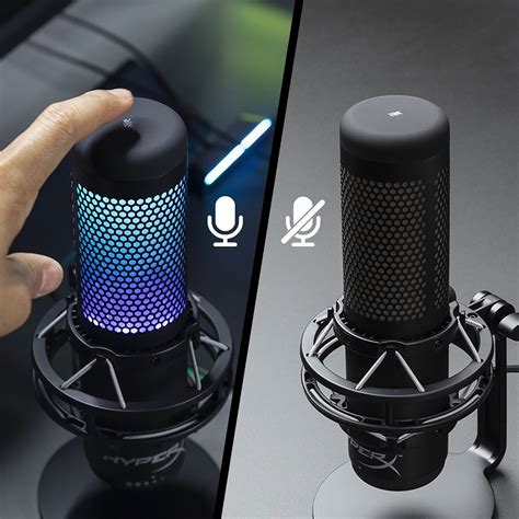 HyperX QuadCast S – RGB USB Condenser Mic - Bla... | NetOnNet