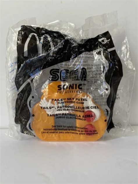 Mcdonalds Handheld Happy Meal Sonic The Hedgehog Lcd Game £2453