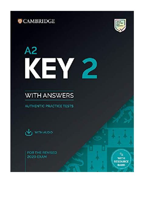 A2 Key 2 Student S Book With Answers With Audio With Resource Bank