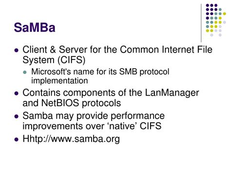 Ppt Samba Powerpoint Presentation Free Download Id4740646