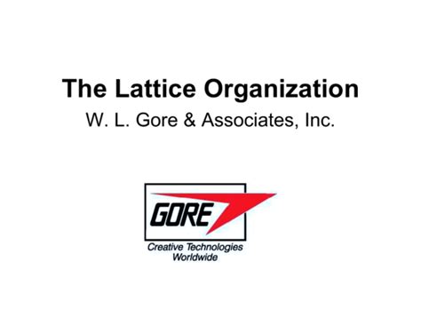 Pdf The Lattice Organization