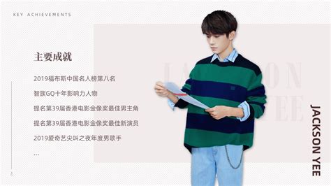 每日一P10种实用人物介绍PPT模板附下载 大文懂个P 站酷ZCOOL