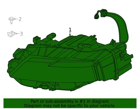 2021 2025 Nissan Rogue Headlamp Assembly 26060 6rr6d My Nissan Part