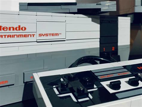 Watch The Video We Built This Retro Nintendo Game Console From Lego