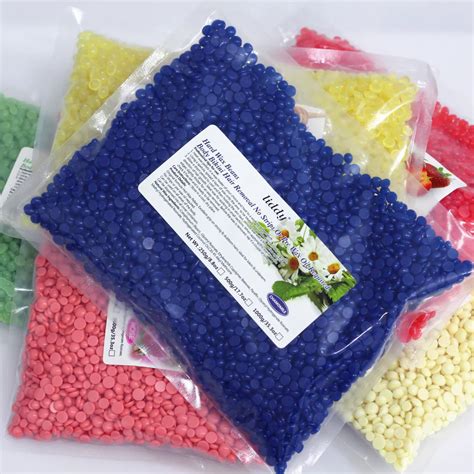 2017 500g No Strip Depilatory Hot Film Hard Wax Beans Brazilian Hair