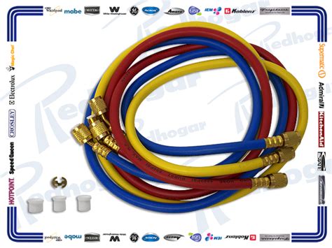 Jgo Mangueras Manometro 152 5 Cm R410 Redhogar