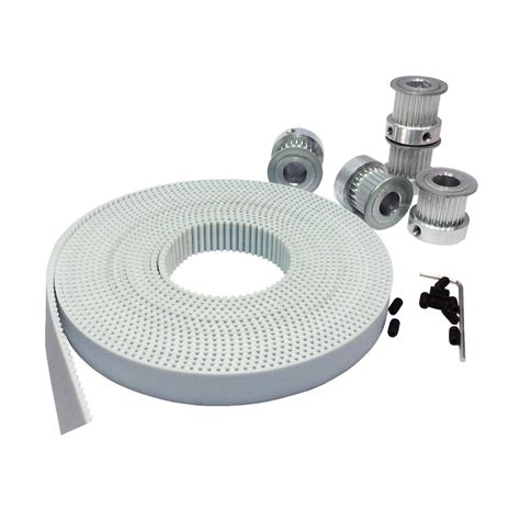 BEMONOC Meters M Polyurethane Open Ended Timing Belt Width Mm For Laser Engraving CNC