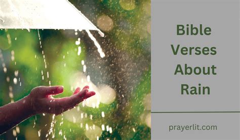 30 Most Effective Bible Verses About Rain 2026 Prayerlit