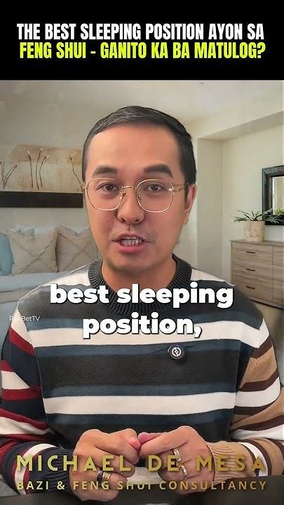 The Best Sleeping Position Ayon sa Feng Shui - YouTube