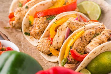 Chicken Sheet Pan Fajitas Foxes Love Lemons