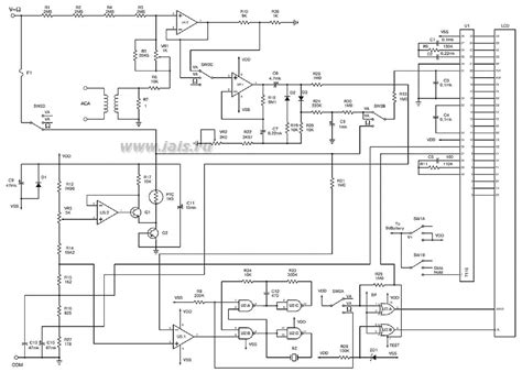 Digital Multimeter Dt9208a Schematic Diagram