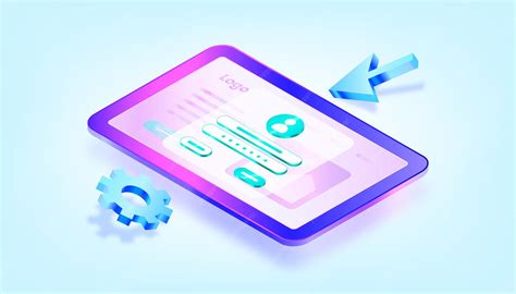 Premium Vector Computer And Account Login And Password Form Sign In
