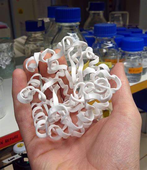 I 3d Printed A Protein Structure Chemistry
